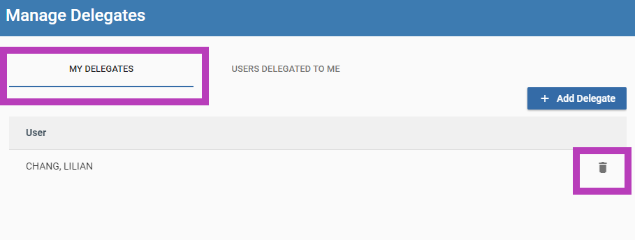 - How to add a Delegate in Kuali COI - Information Technology
