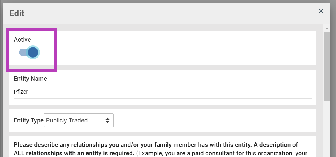 Research Knowledge Base - How to Inactivate a Federal Financial Entity - Research