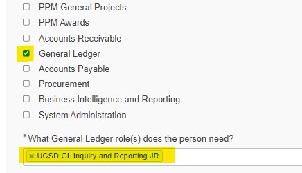 Budget & Finance Knowledge Base - How to Request the GL Inquiry and ...