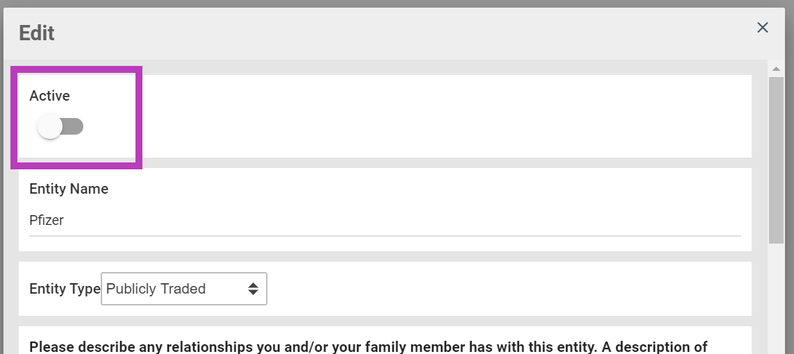 Research Knowledge Base - How to Inactivate a Federal Financial Entity - Research