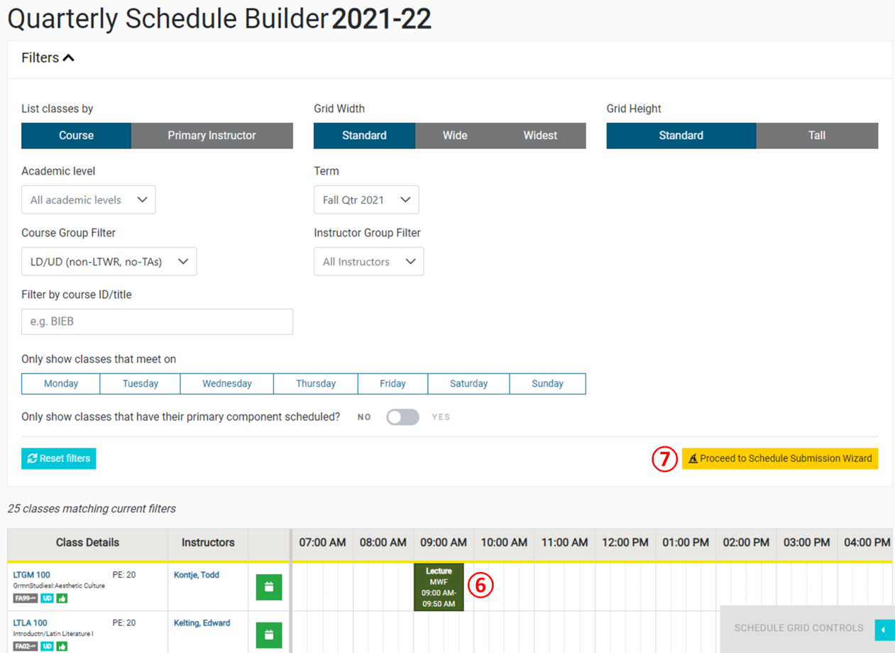 - How to Schedule Courses on the Quarterly Schedule Builder (QSB ...