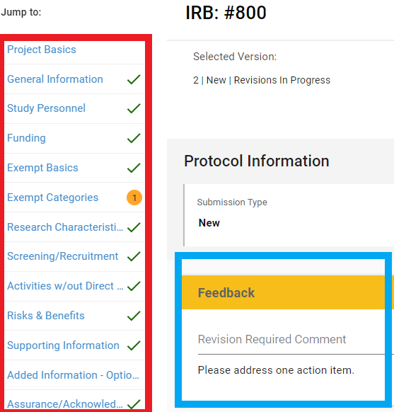 Research Knowledge Base - How to Respond to Action Items in Kuali IRB - Research